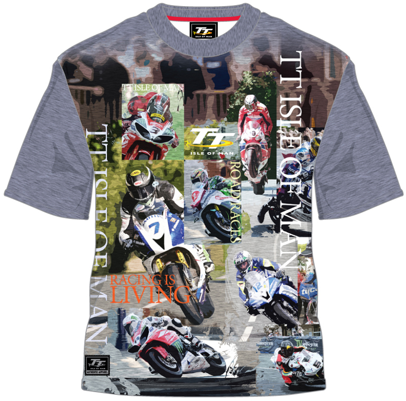 TT All Over Print IOM Racing Is Living T Shirt : Duke Video