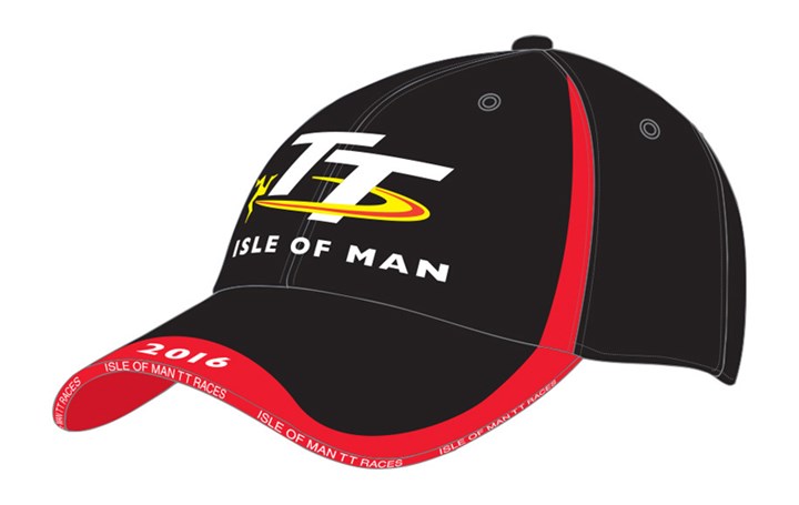 Isle of Man TT Races cap - Black and Red : Duke Video