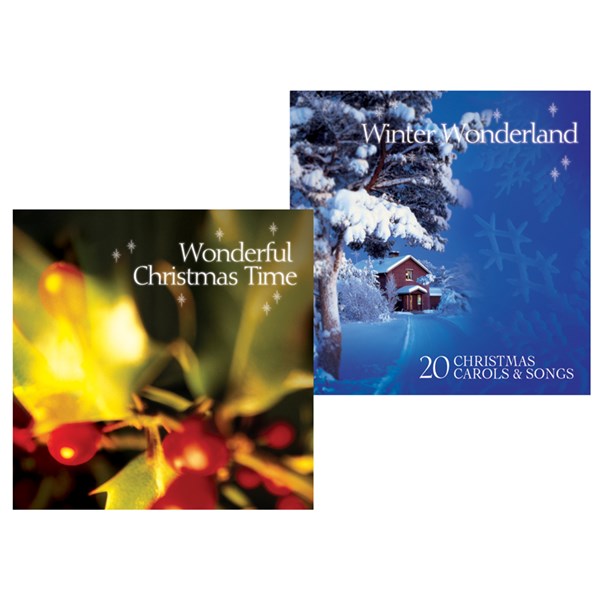 Winter Wonderland CD and Wonderful Christmas Time CD Bundle : Duke Video