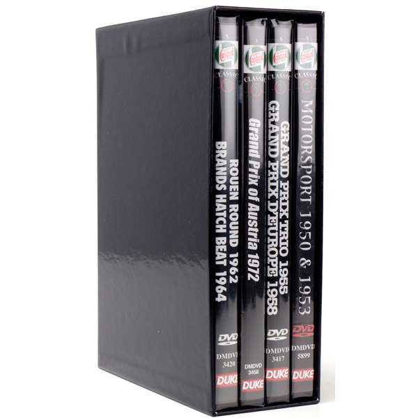 Castrol Classic Car (4 DVD) Box Set : Duke Video