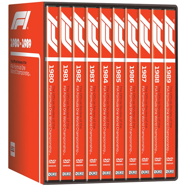 F1 1980-89 (10 DVD) Box Set : Duke Video