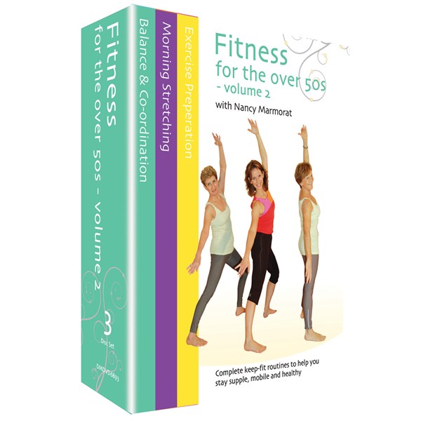 Fitness for the Over 50s Vol 2 (3 DVD) Box Set : Duke Video