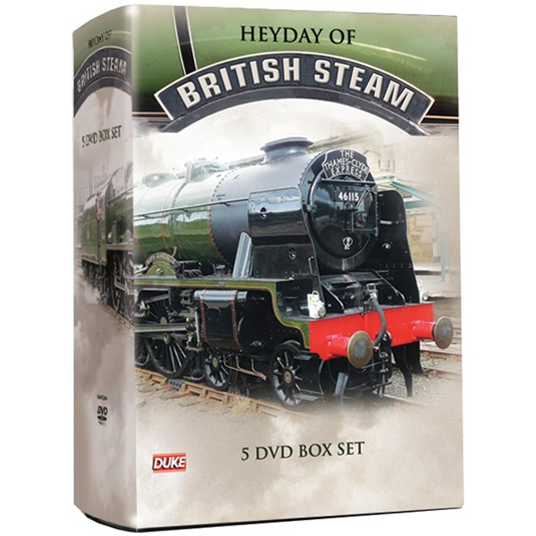 Heyday of British Steam (5 DVD) Box Set : Duke Video
