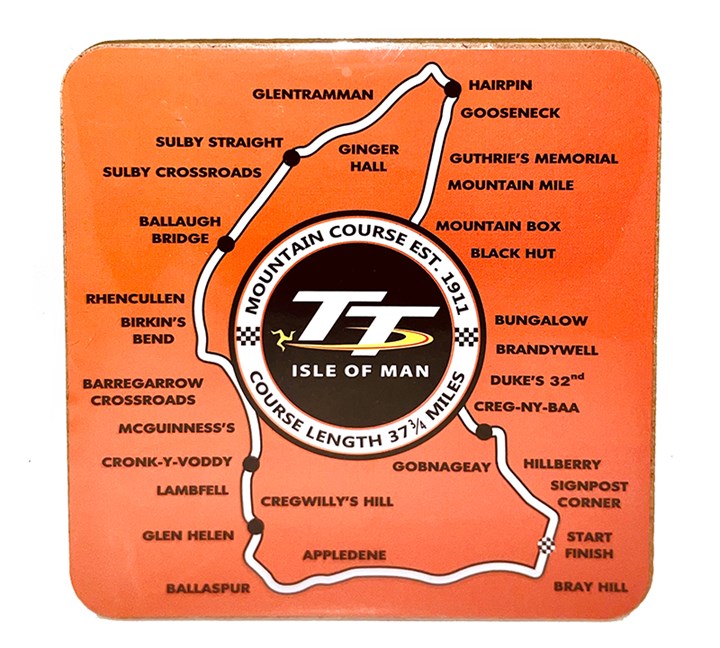 IOM TT MAP COASTER : Duke Video