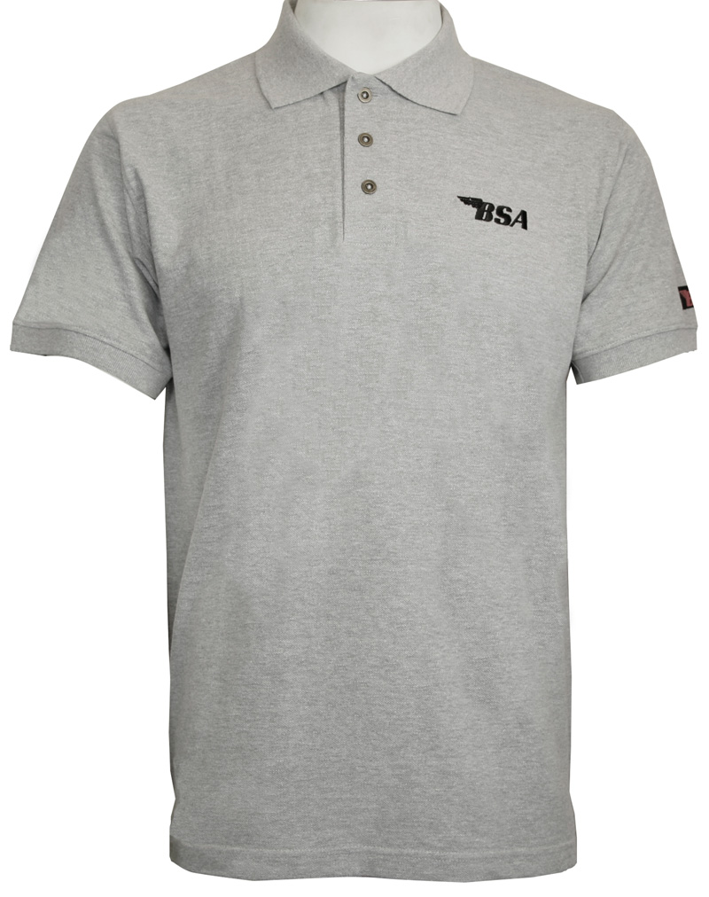 BSA Thunderbolt Polo Grey : Duke Video