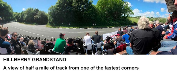 Classic TT 2019 Hillberry Grandstand Ticket : Duke Video