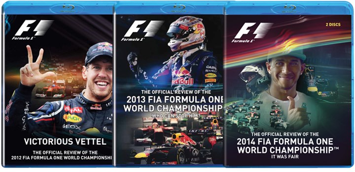 Formula One 2012-14 Blu-ray Bundle : Duke Video