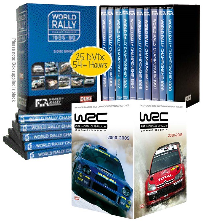 World Rally Reviews 1985-2009 DVD : Duke Video