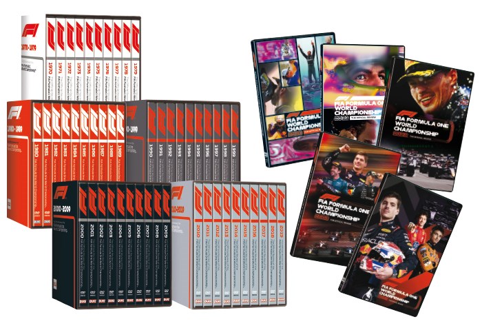 55 Years of Formula One 1970 - 2024 DVD Collection : Duke Video