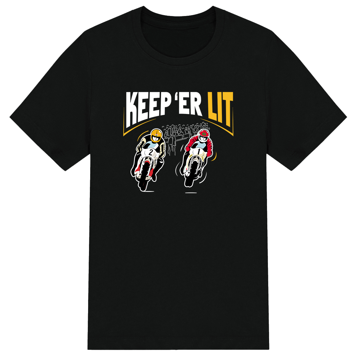 Keep 'Er Lit Kids T-Shirt : Duke Video