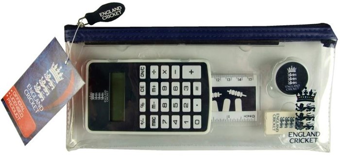 Official England Cricket Pencil Case : Duke Video