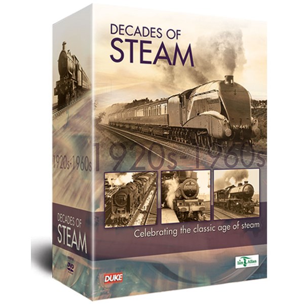 Decades of Steam 5 DVD Box Set : Duke Video