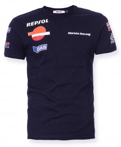 Honda Repsol T Shirt Navy Blue : Duke Video