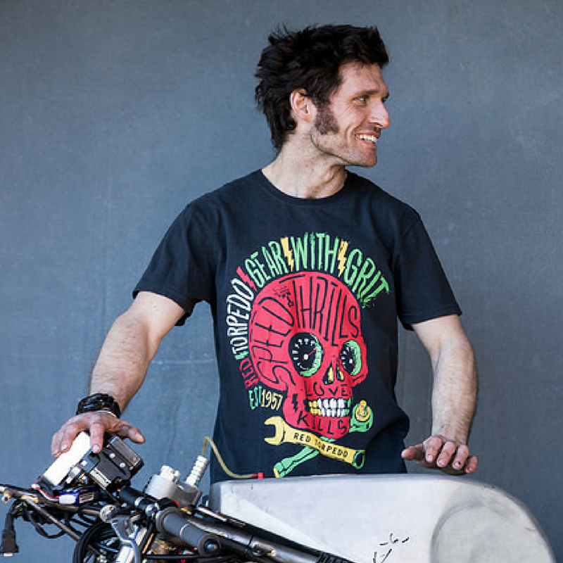 Rasta Punk T- Shirt Black : Duke Video