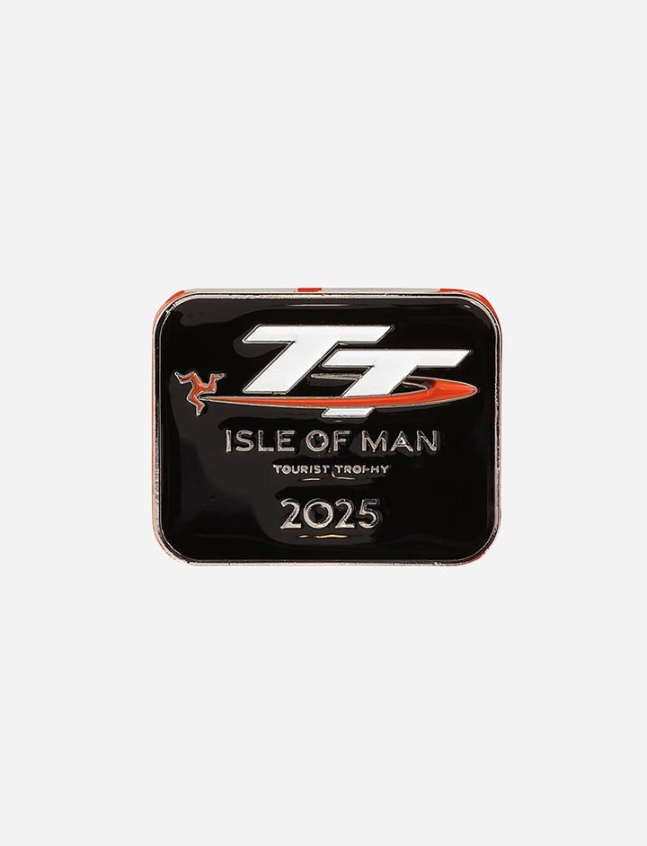 Isle of Man TT Races 2025 Pin Badge Black : Duke Video