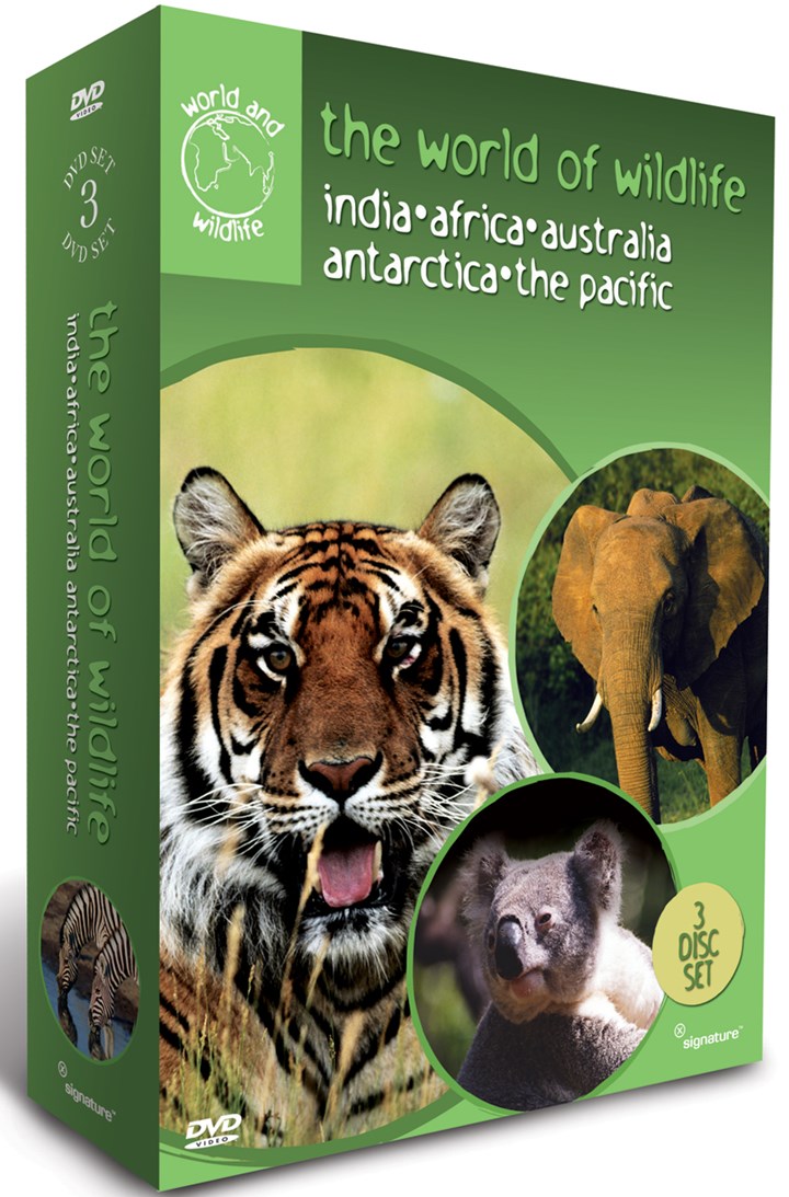 World Of Wildlife Vol 1 3DVD Box Set : Duke Video