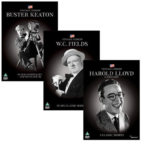 Vintage Comedy Bundle Offer (Buster Keaton, Harold Lloyd and W.C. Fields) : Duke Video