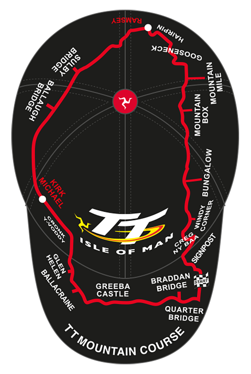 TT Map Cap Black : Duke Video