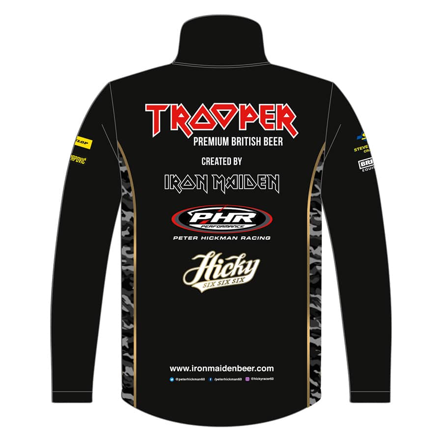 Peter Hickman Trooper Softshell Jacket, Black : Duke Video