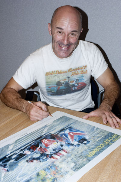 Side by Side - TT Sidecar greats Dave Molyneux and Nick Crowe Signed ...