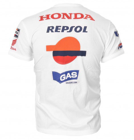 Honda Repsol Team T Shirt White : Duke Video
