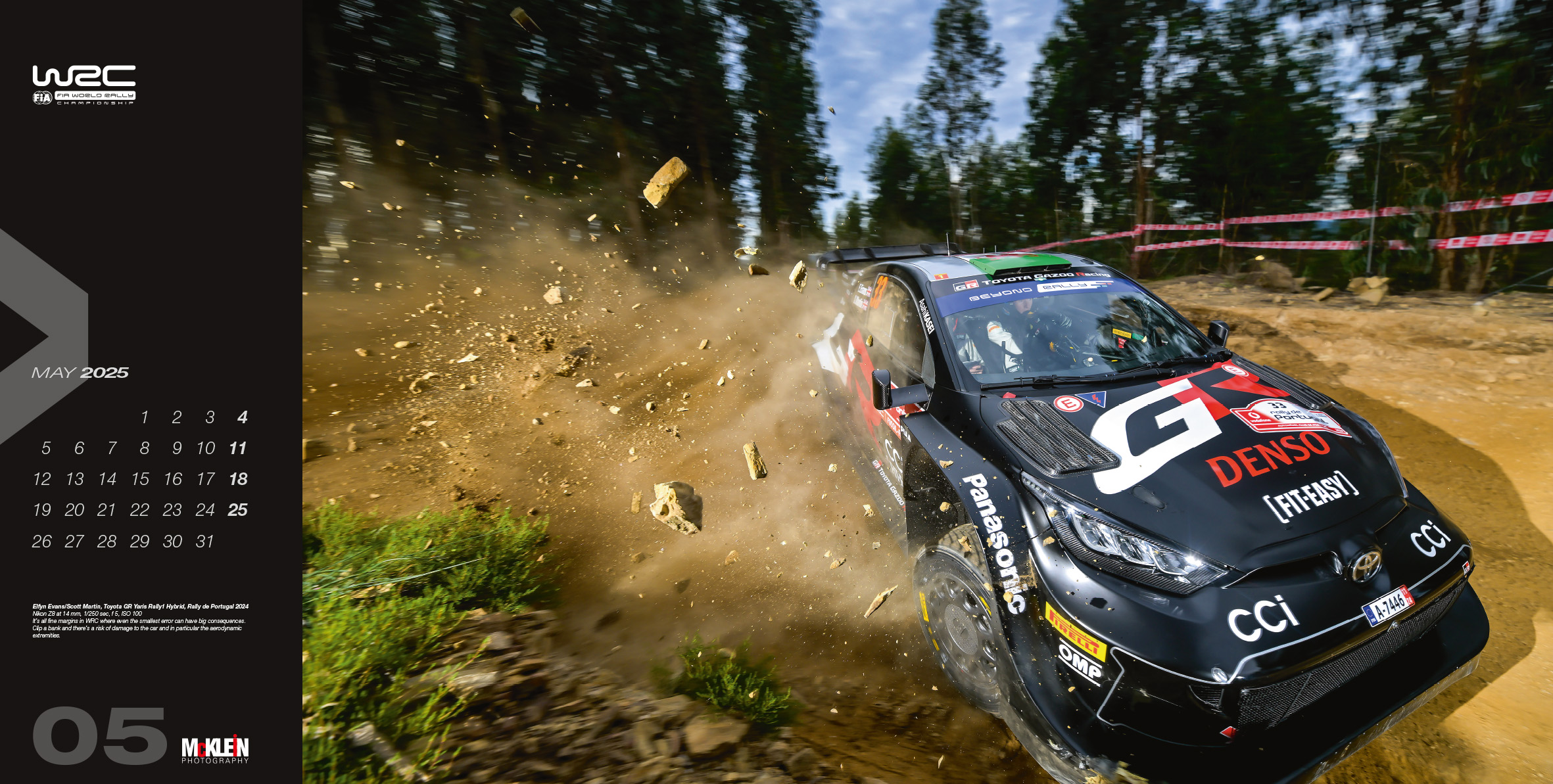 McKlein WRC The Wider View 2025 Calendar : Duke Video