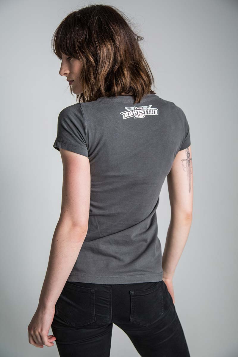 General Lee (Ladies) Graphite T-Shirt : Duke Video