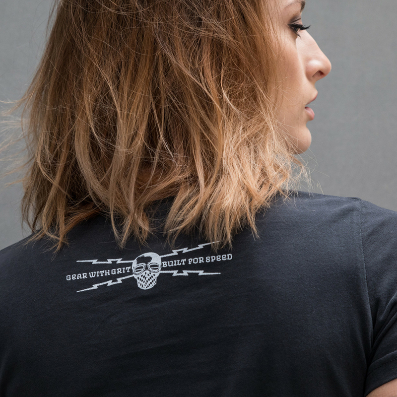 Rasta Punk Ladies T- Shirt Black : Duke Video