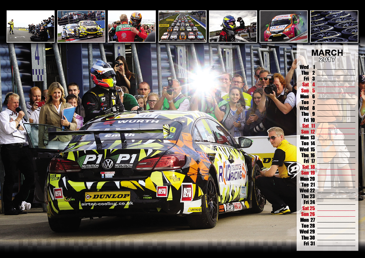 Touring Car 2017 Calendar : Duke Video