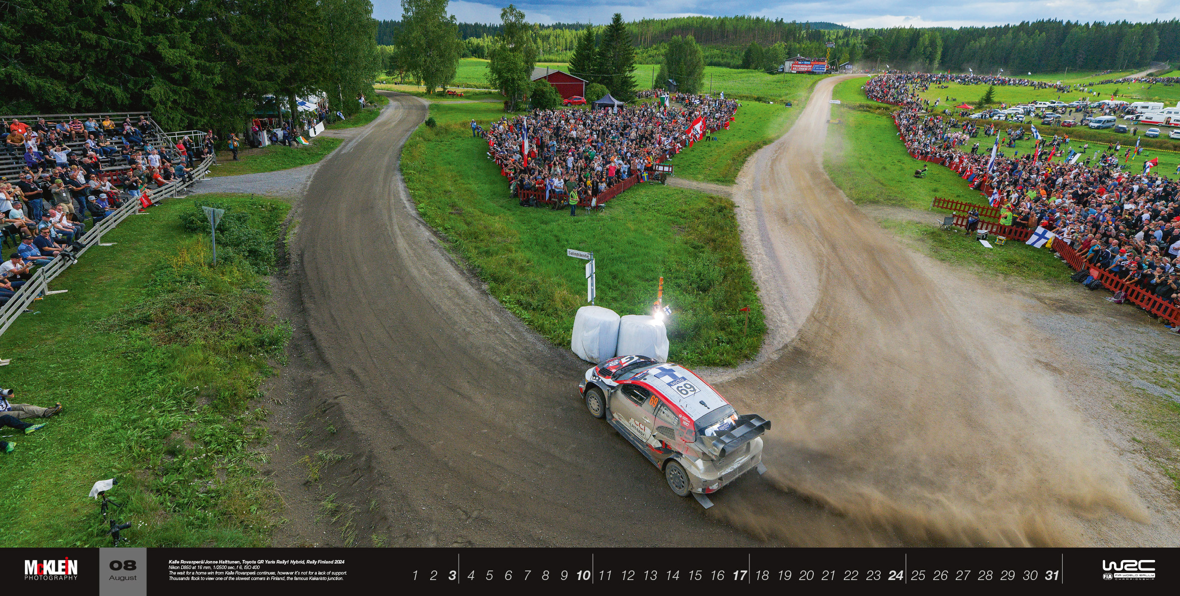 McKlein WRC The Wider View 2025 Calendar : Duke Video