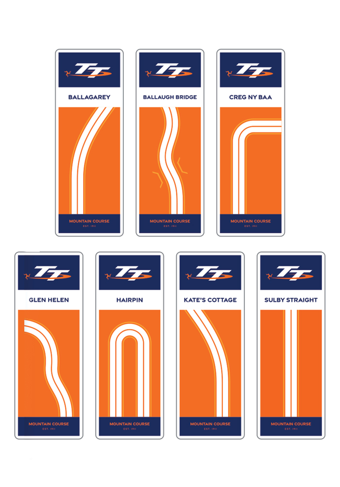 Isle of Man TT Races 2025 Sticker Pack : Duke Video