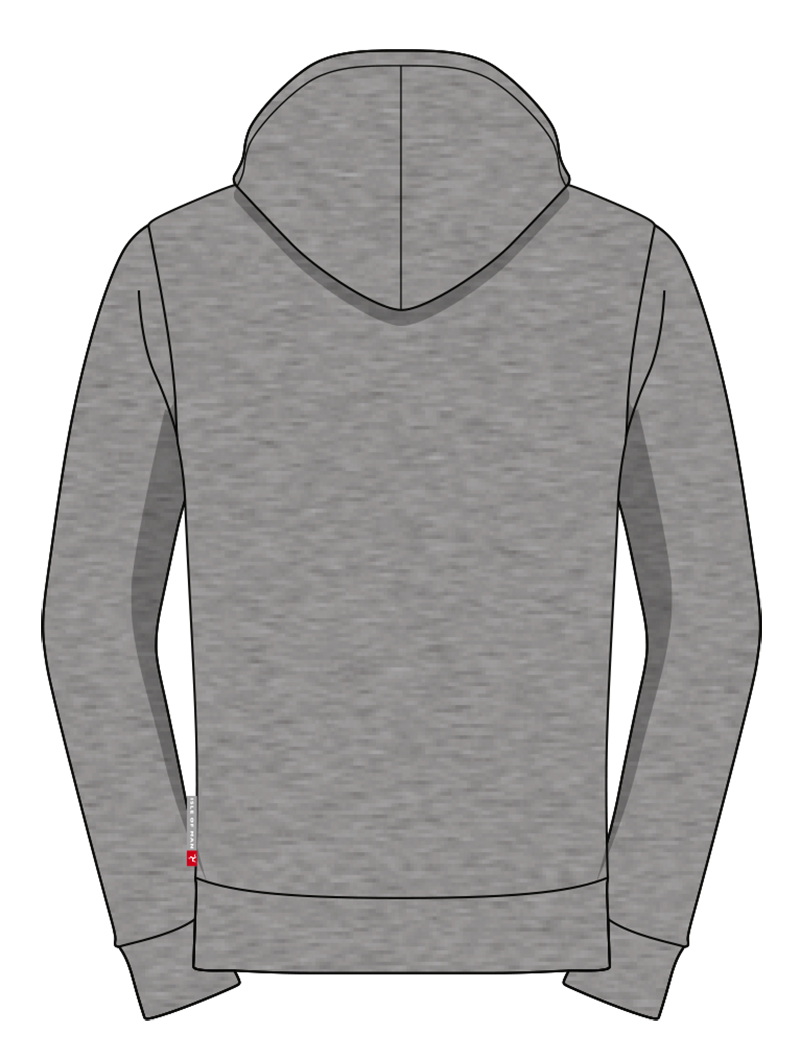 TT Grey Hoodie with Red Drawstring : Duke Video