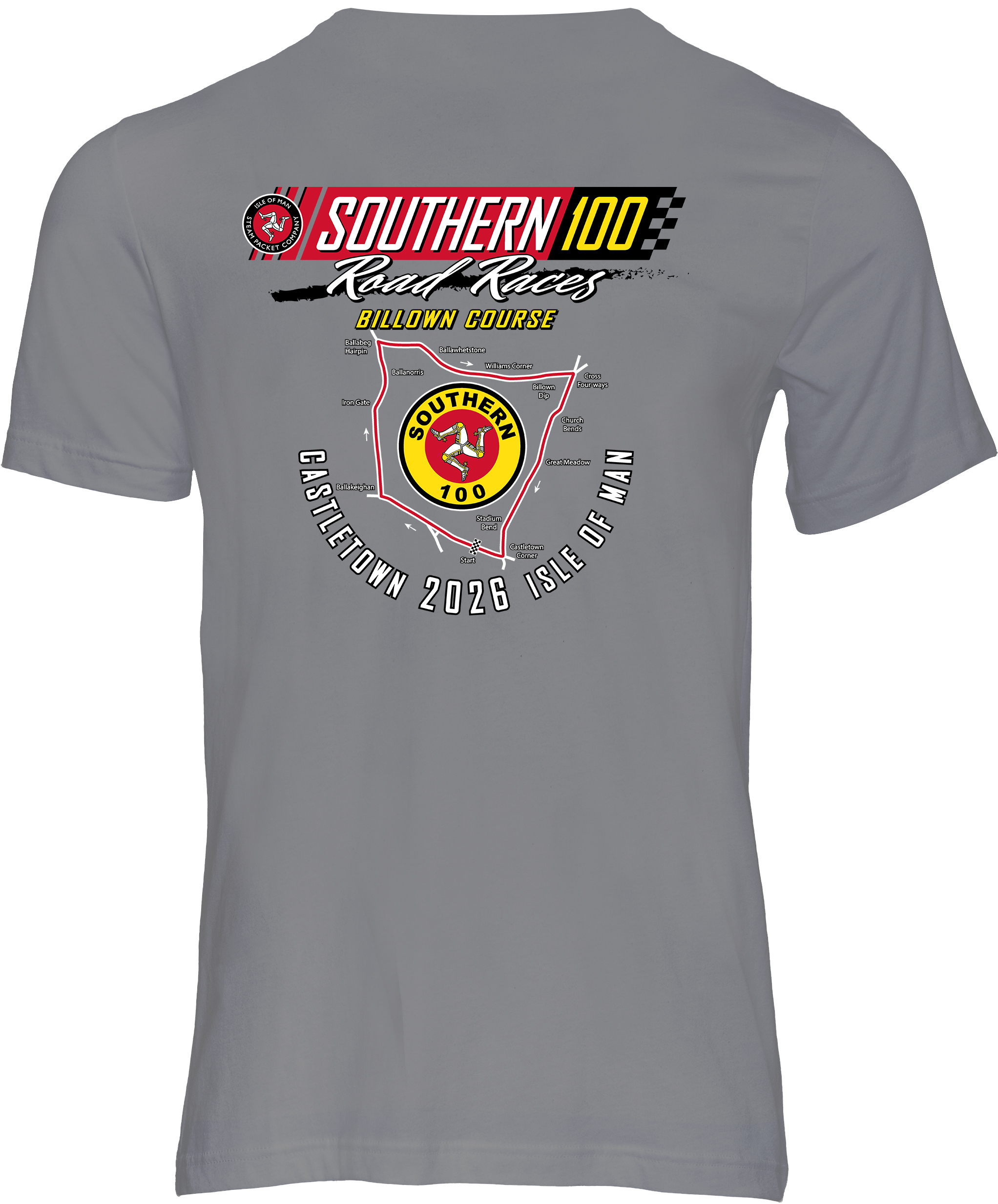 Southern 100 Road Races 2026 T-shirt : Duke Video