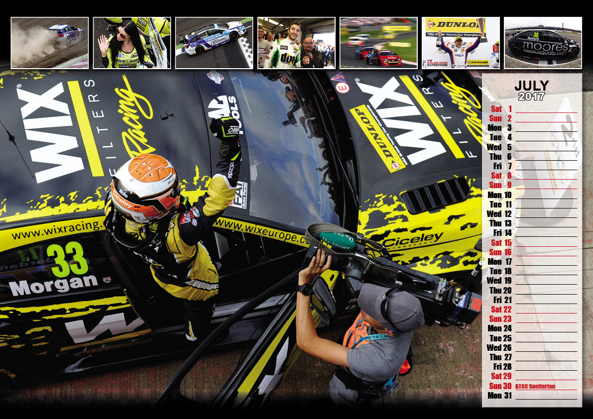 Touring Car 2017 Calendar : Duke Video